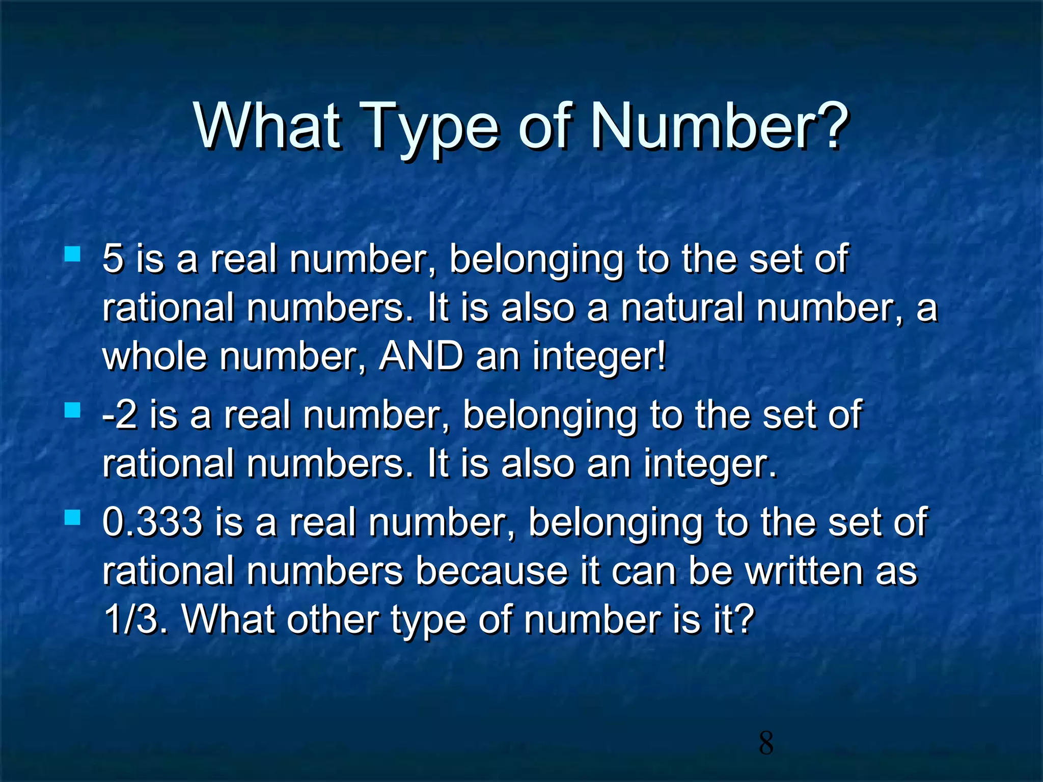 The world of numbers: Introducing Numbers | PPS | Physics | Science
