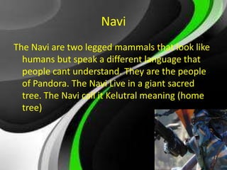 The World of Pandora | PPTX | Sci-fi and Fantasy | Hobbies & Interests