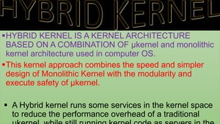 WELCOME TO THE CORE OF UNIX OPERATING SYSTEM | PPT