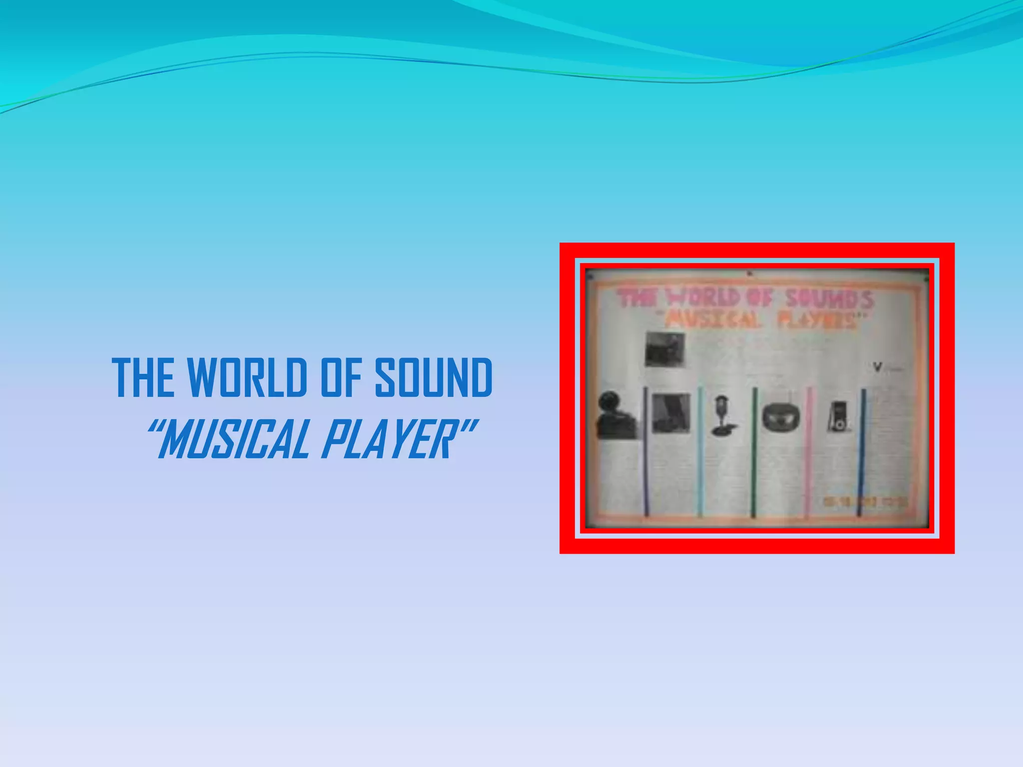 The world of sound | PPTX | Digital Audio | Computer Software and ...
