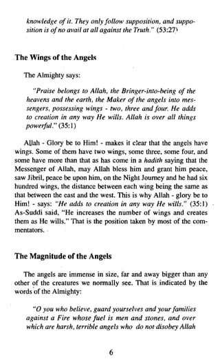 The World of The Angels - Sheikh Abdul-Hamid Kishk | PDF