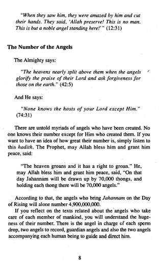 The World of The Angels - Sheikh Abdul-Hamid Kishk | PDF