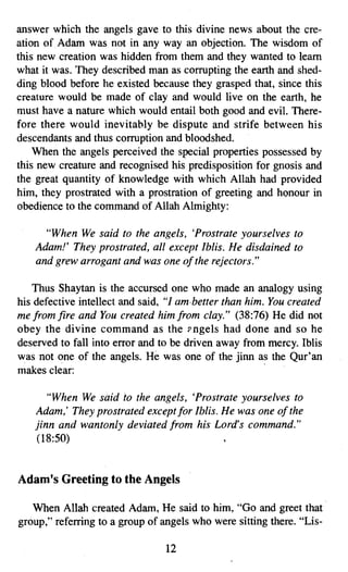 The World of The Angels - Sheikh Abdul-Hamid Kishk | PDF