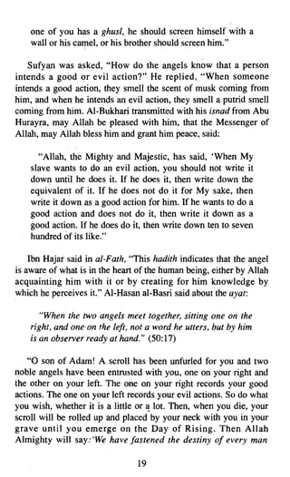 The World of The Angels - Sheikh Abdul-Hamid Kishk | PDF