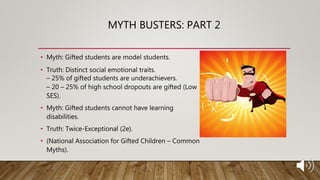 The world of the gifted and talented. | PPTX