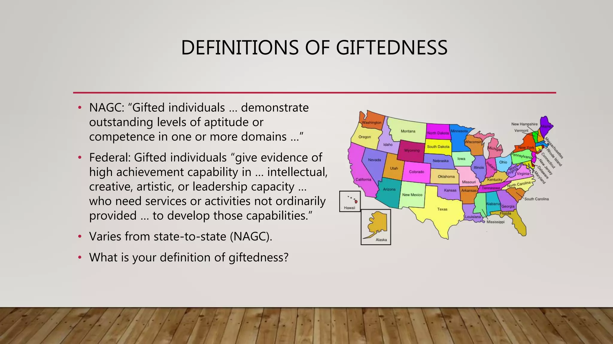 The world of the gifted and talented v2 | PPTX