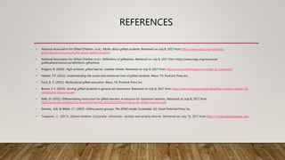 The world of the gifted and talented v2 | PPTX