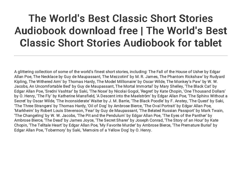 The World s Best Classic Short Stories Audiobook Download Free The the-world-s-best-classic-short-stories-audiobook-download-free-the