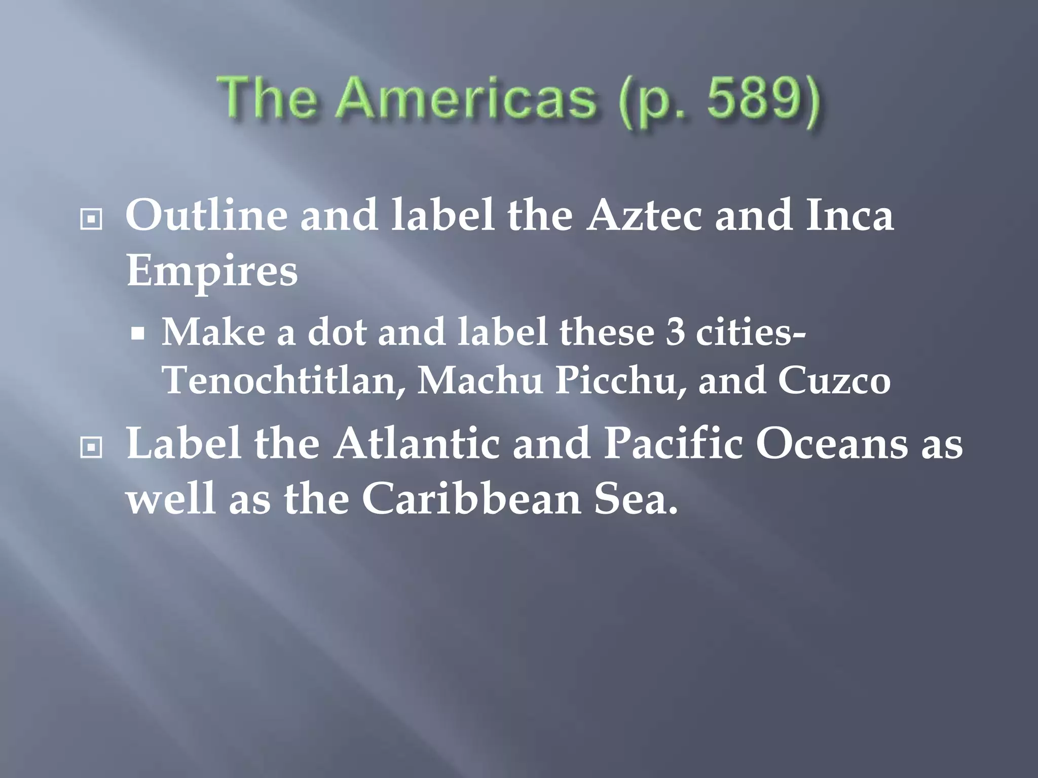 The worlds of the 15th century map activity (1) | PPTX