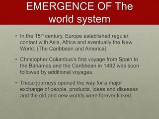 The world system and colonialism2 | PPTX