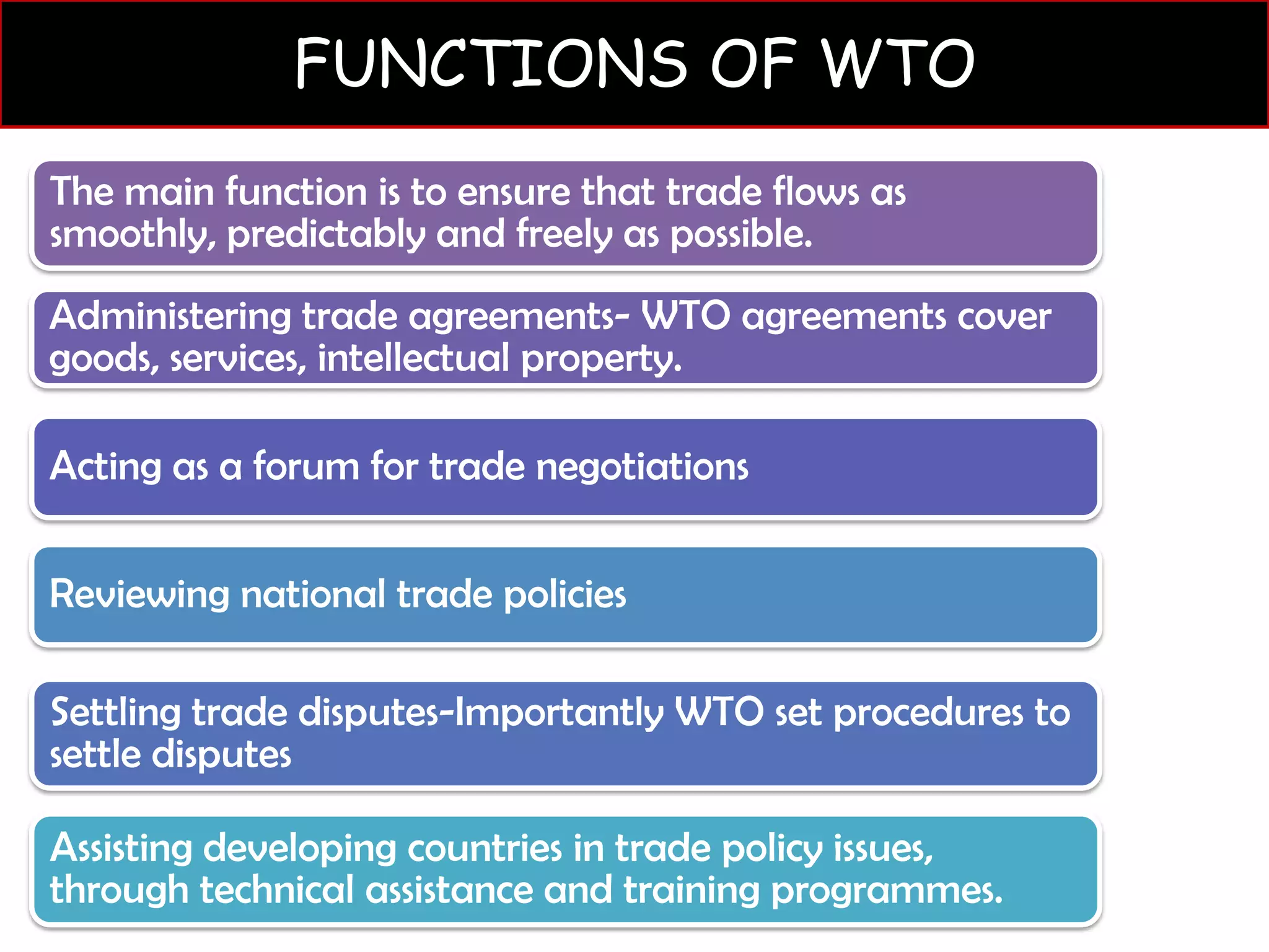 The world trade organization (wto) | PPTX