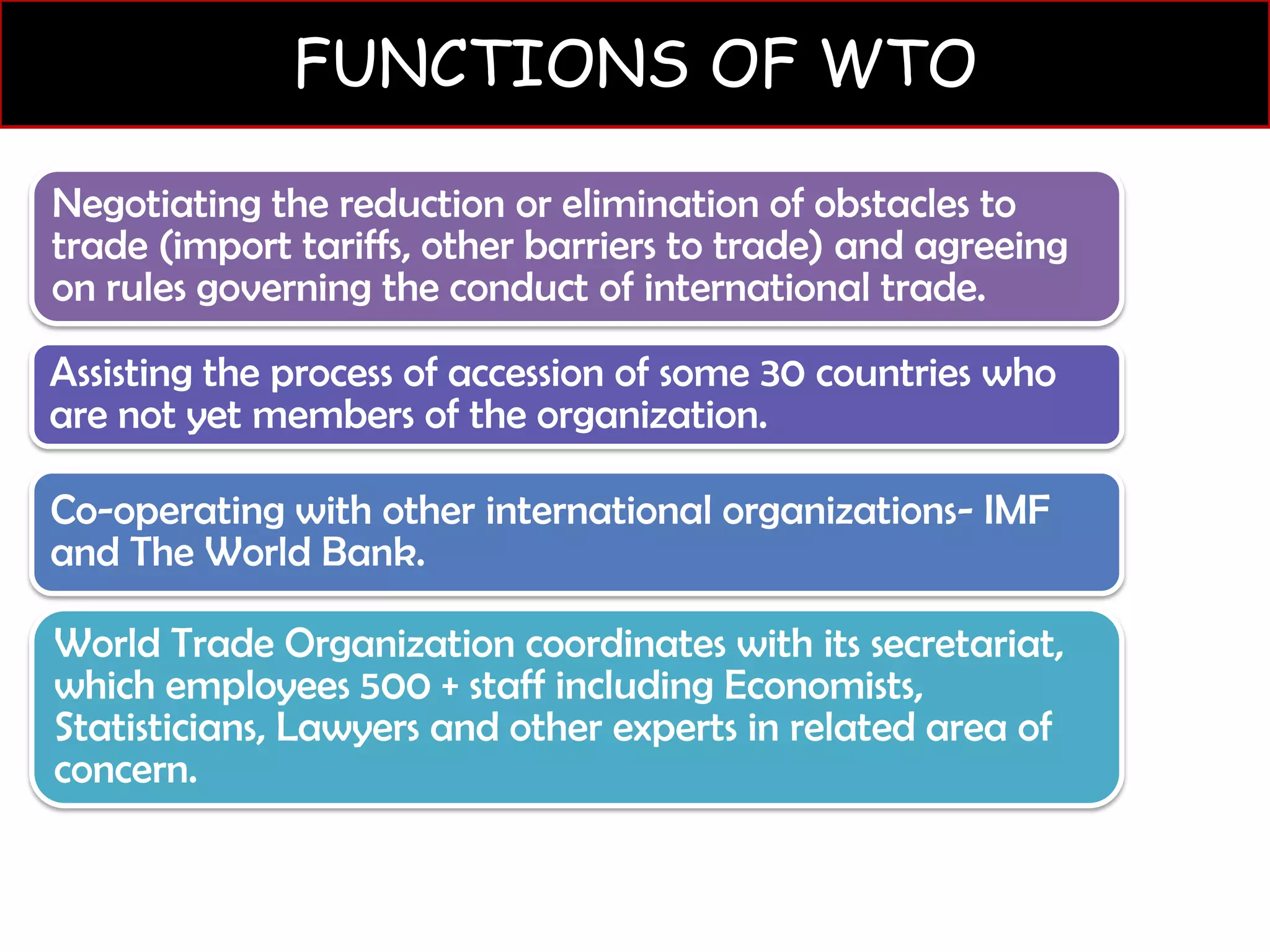 The world trade organization (wto) | PPTX