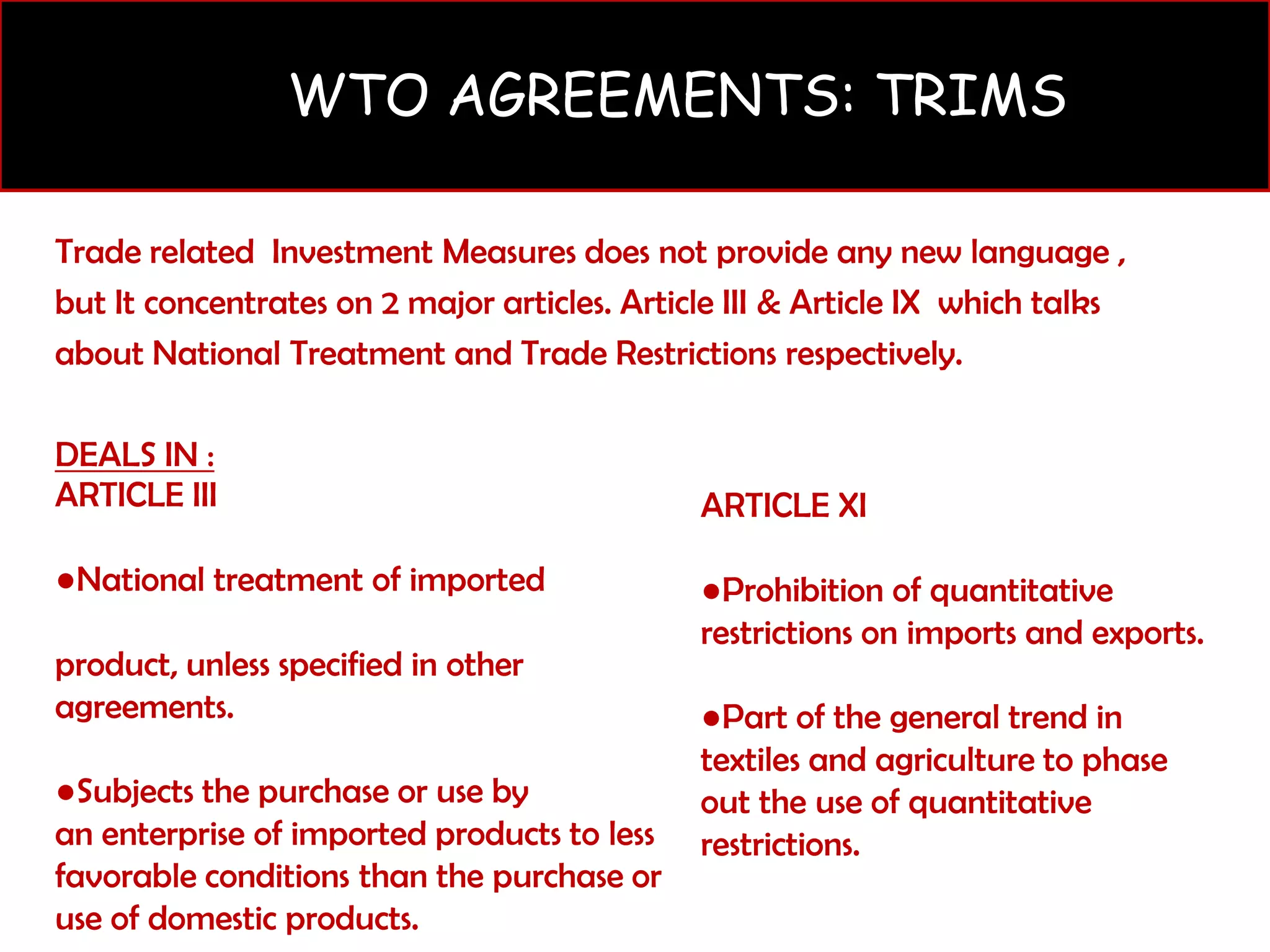The world trade organization (wto) | PPTX