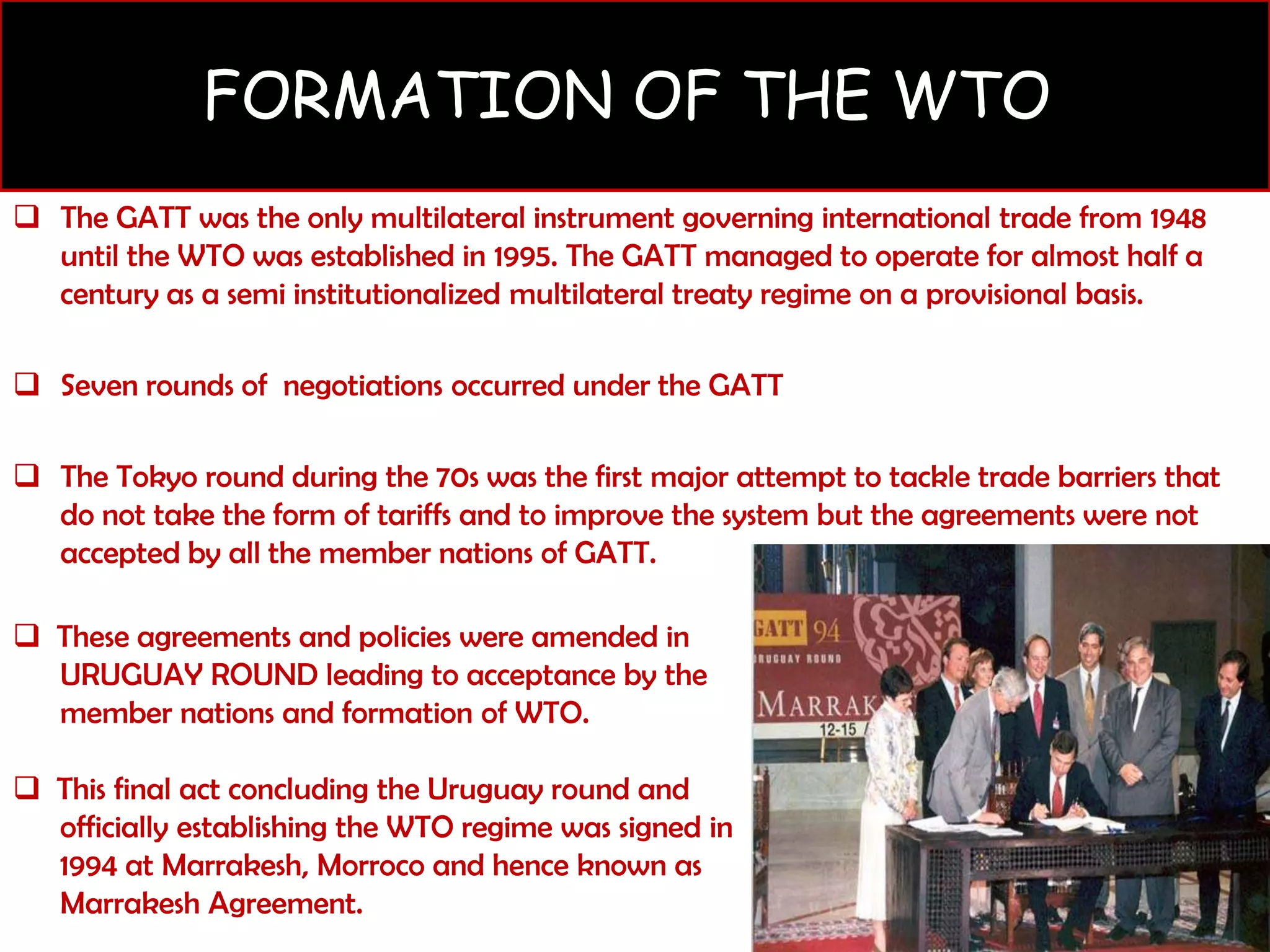 The world trade organization (wto) | PPTX