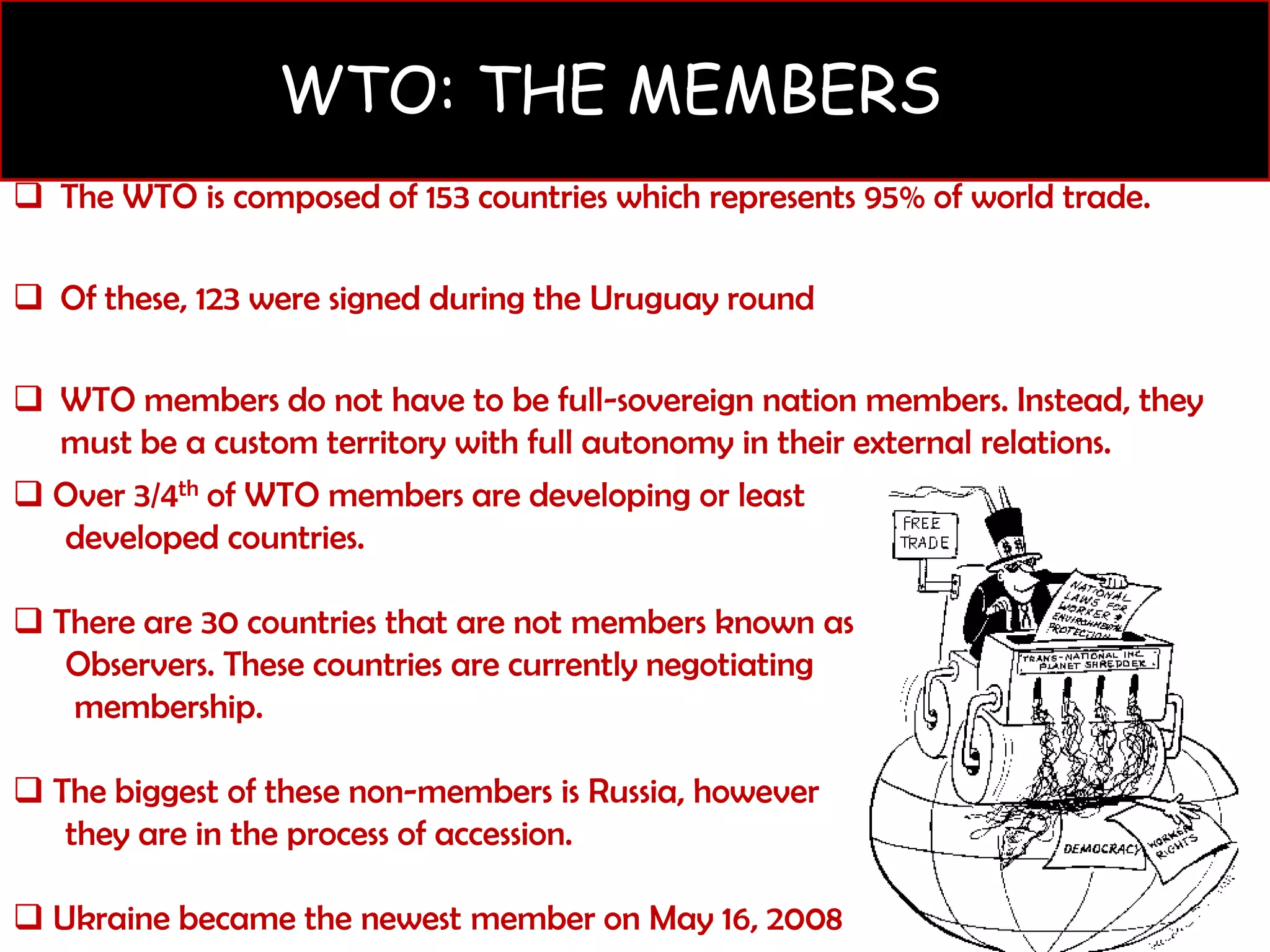 The world trade organization (wto) | PPTX