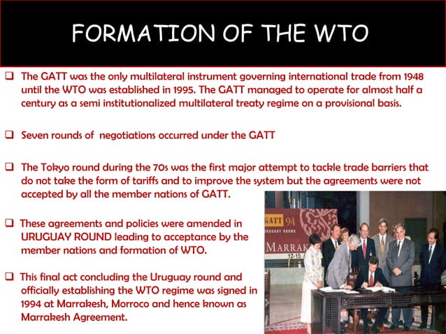 The world trade organization (wto) | PPTX