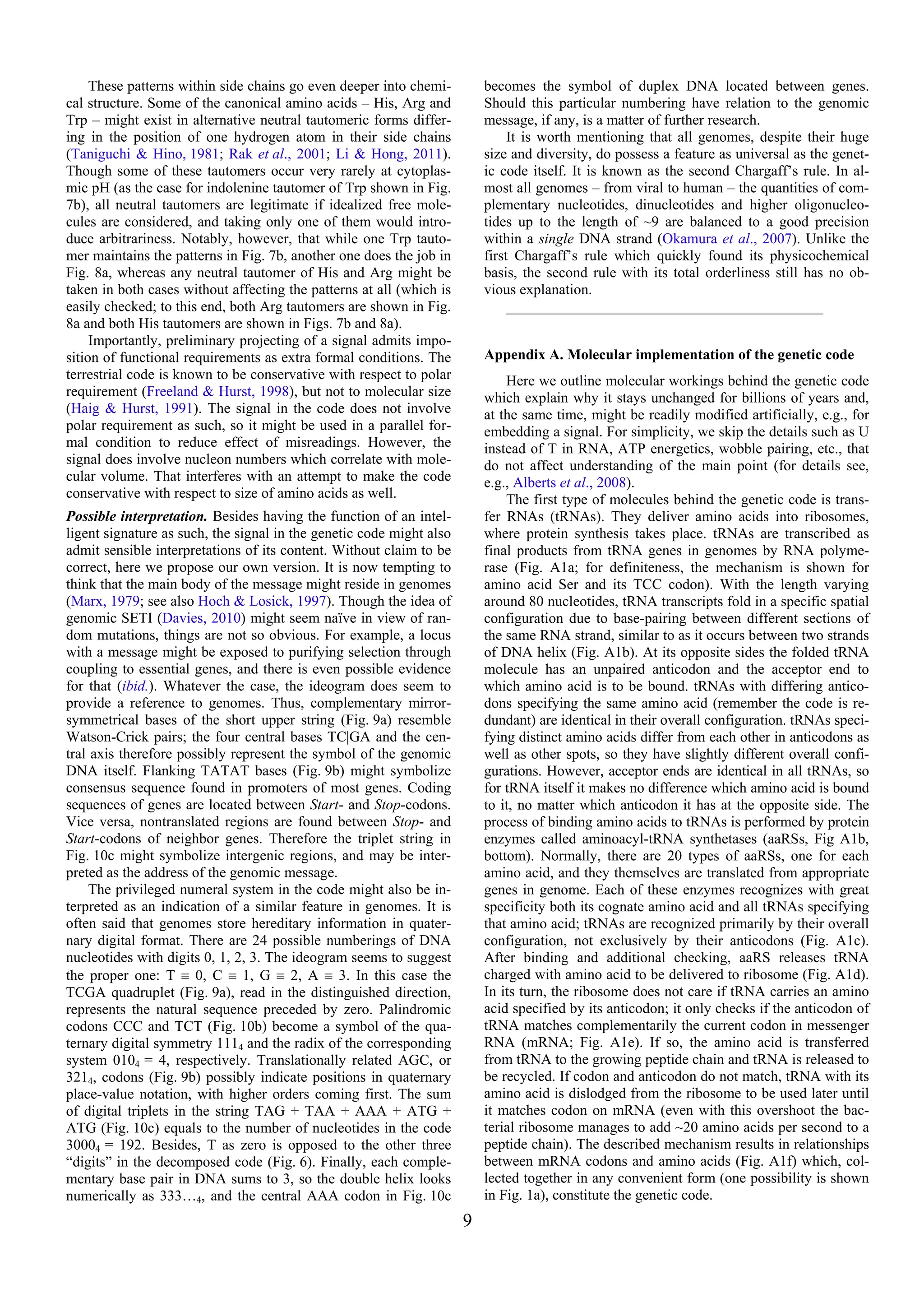 The “wow! signal” of the terrestrial genetic code | PDF | Genetics ...