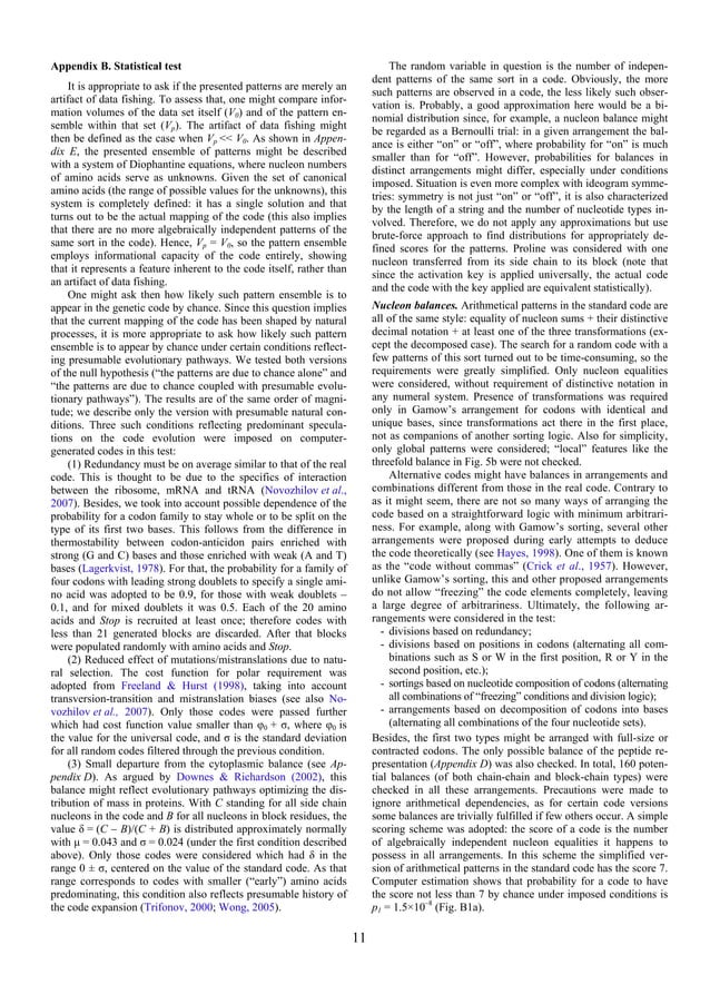 The “wow! signal” of the terrestrial genetic code | PDF