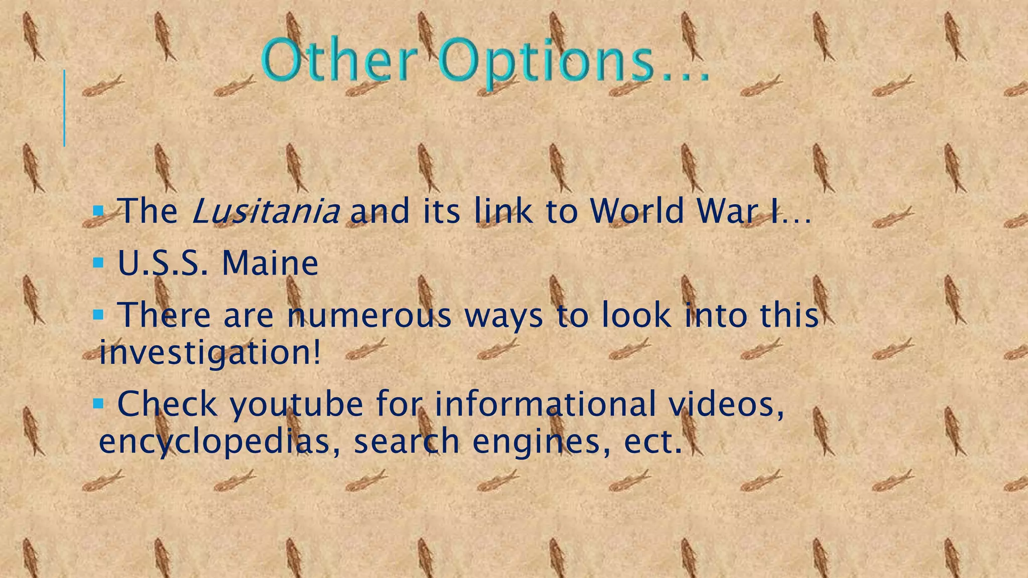 The Wreck of Portland | PPTX