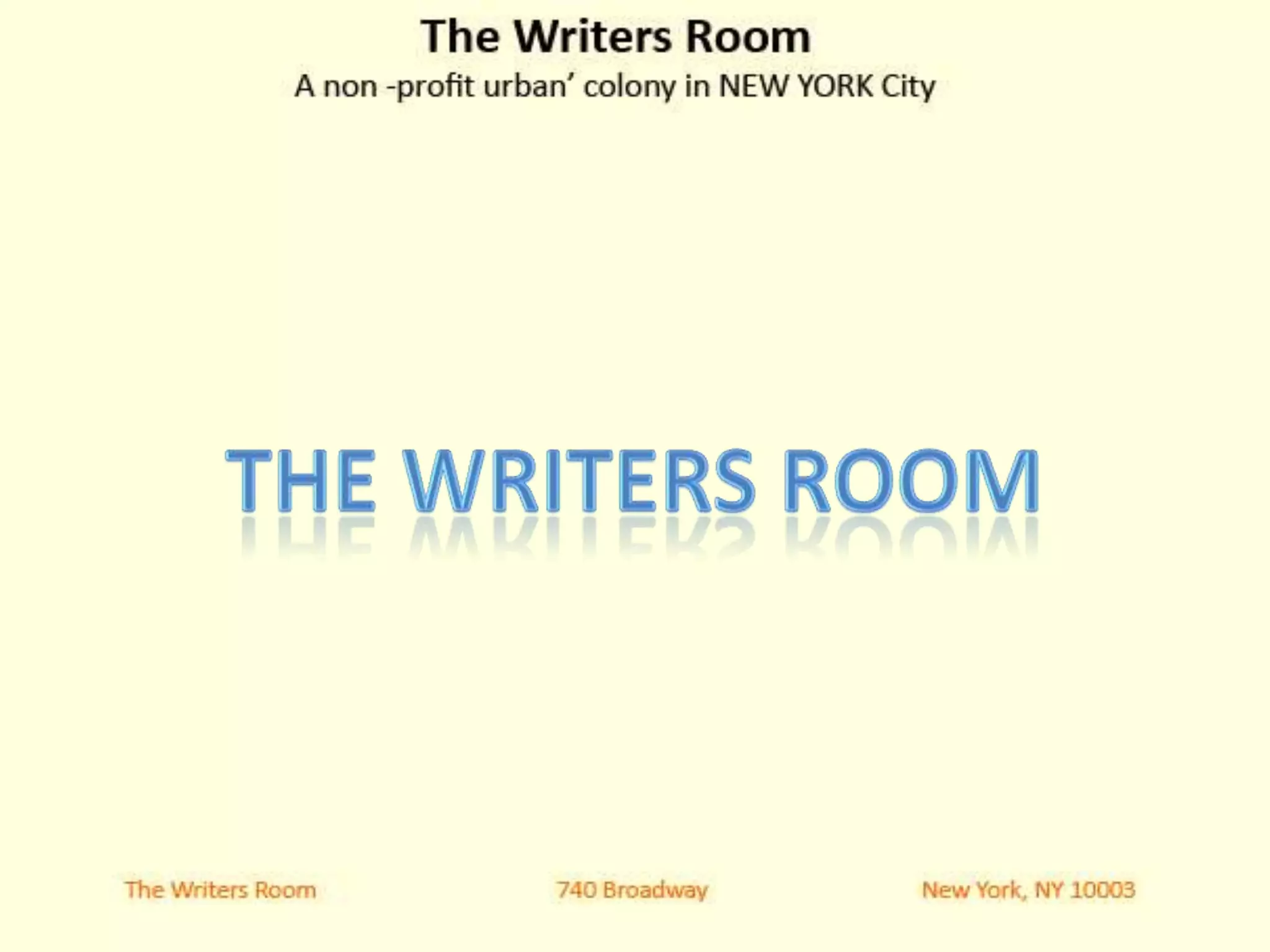 online-creative-writing-workshop-mini-lessons-nyc-writersroom-ppt