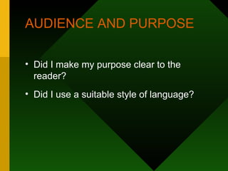 The writing process | PPT