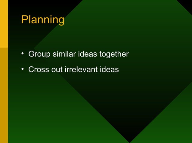 The writing process | PPT