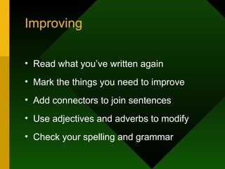 The writing process | PPT