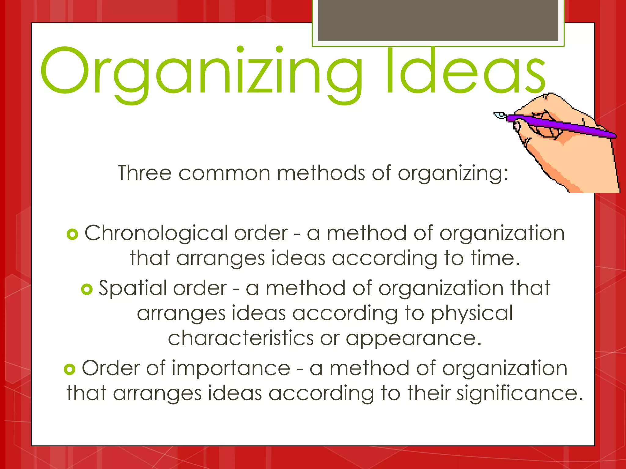 The writing process | PPTX