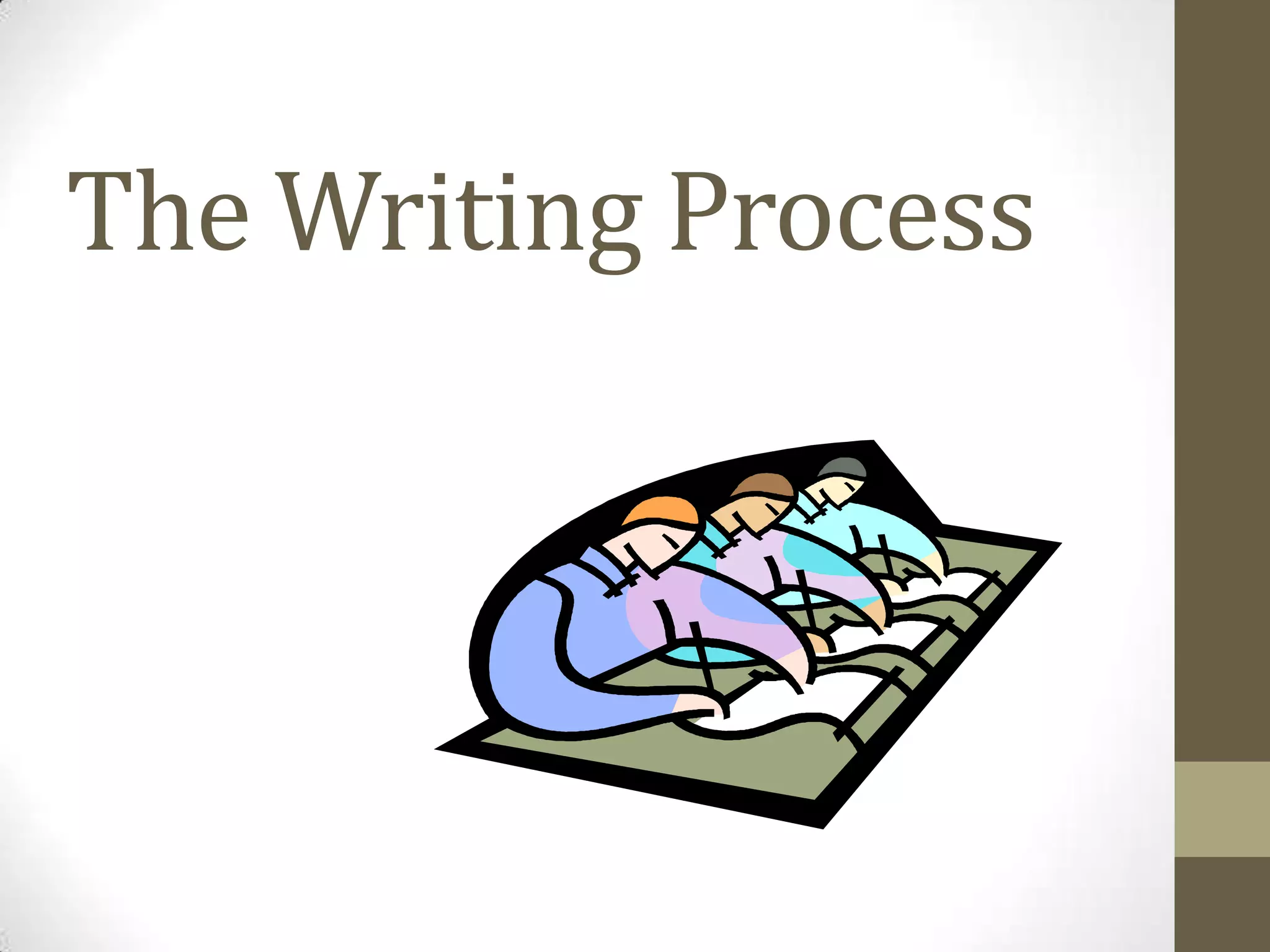 The writing process | PPT