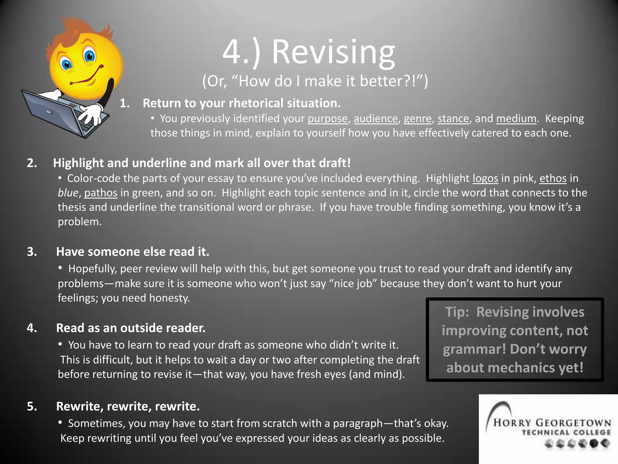 The writing process | PPTX
