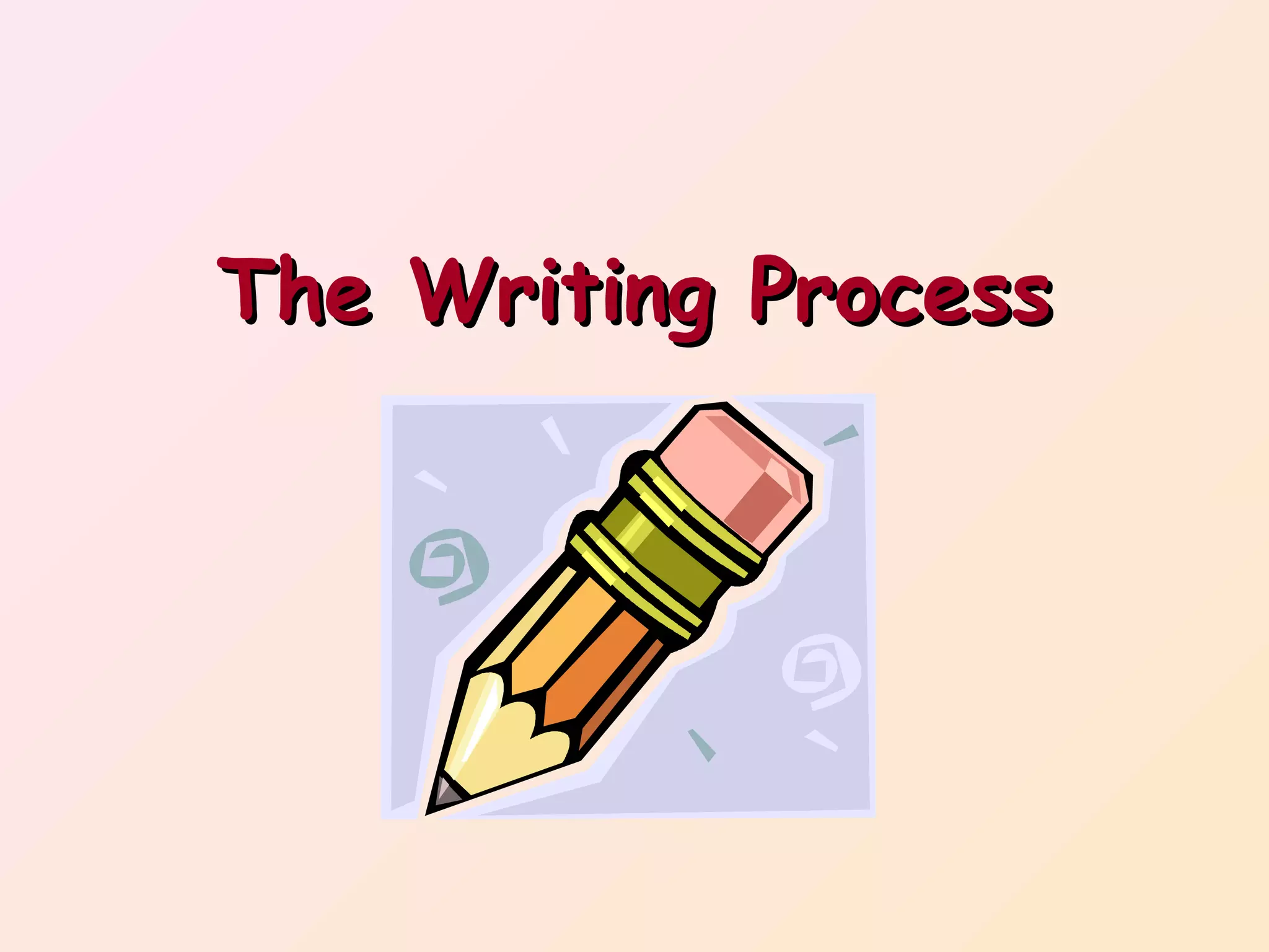 The writing process | PPT