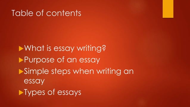 Essay writing | PPT