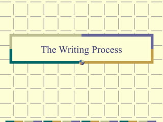 The writing process | PPT
