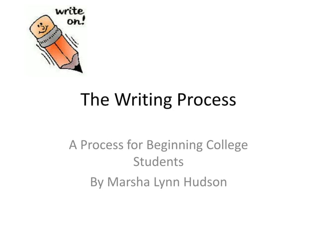 The Writing Process- 3 Simple Steps | PPTX