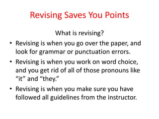 The Writing Process- 3 Simple Steps | PPTX