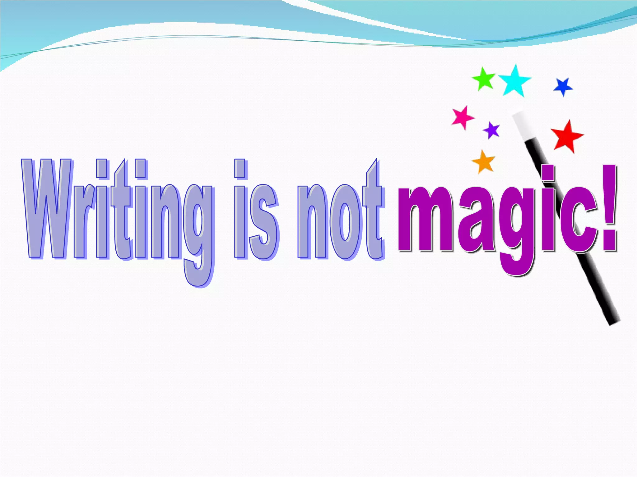The Writing Process Powerpoint | PPT