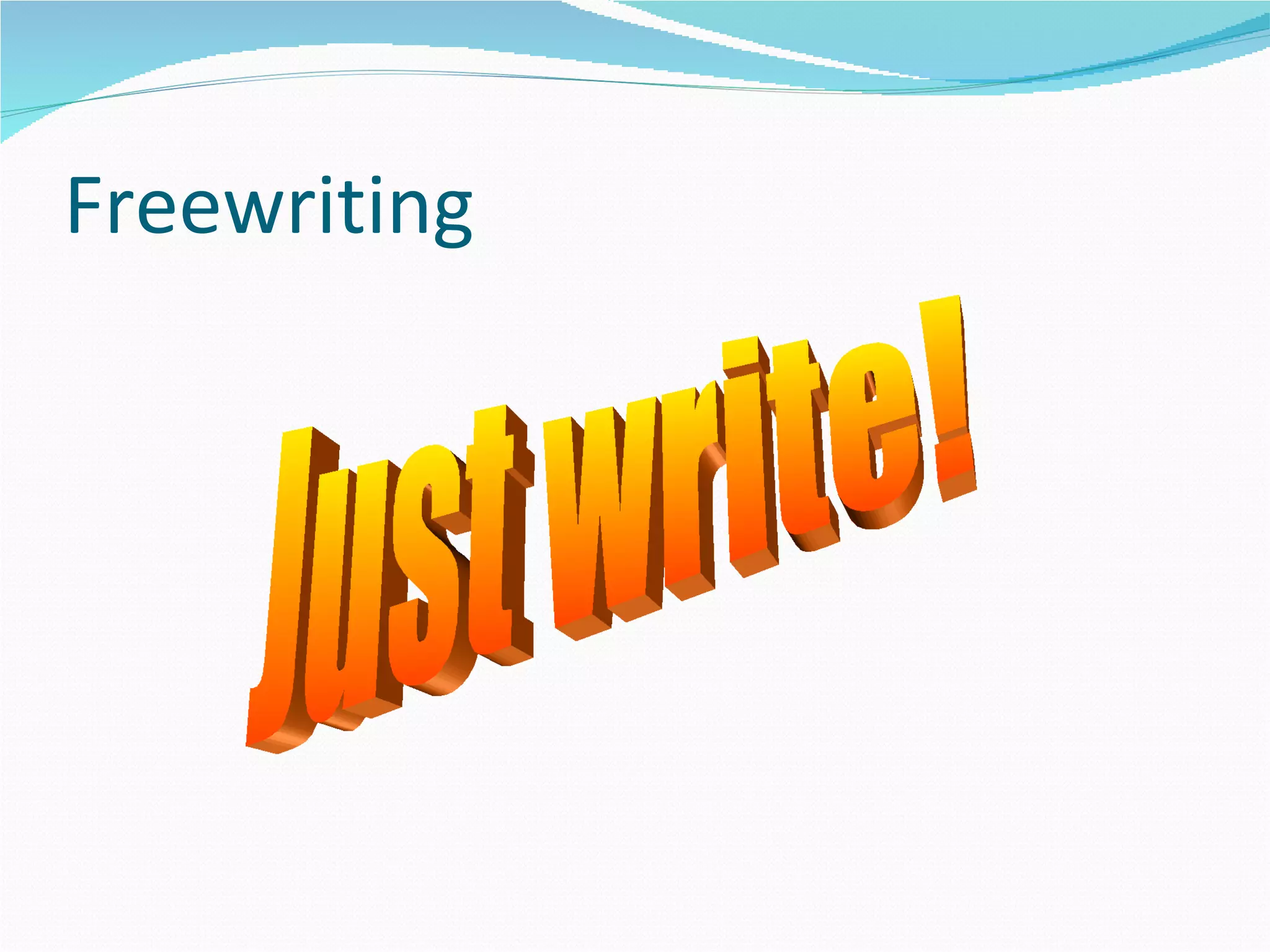 The Writing Process Powerpoint | PPT