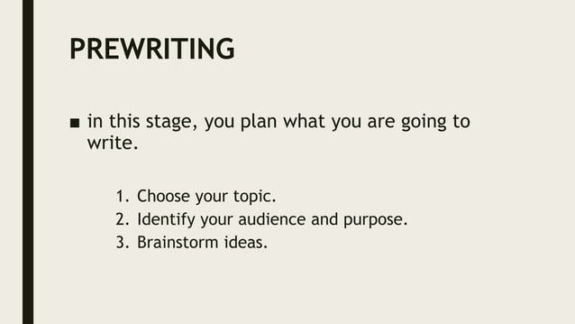 The Writing Process PPT.pptx | Free Download