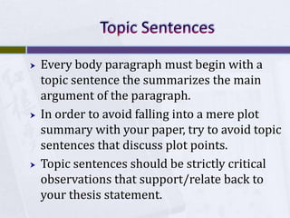 Literature and the Writing Process | PPT