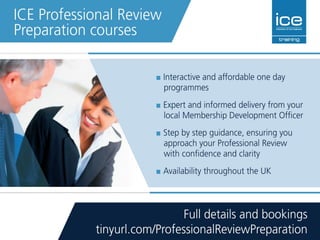 Institution of Civil Engineers, the CPR & IPR Written Exercise | PDF