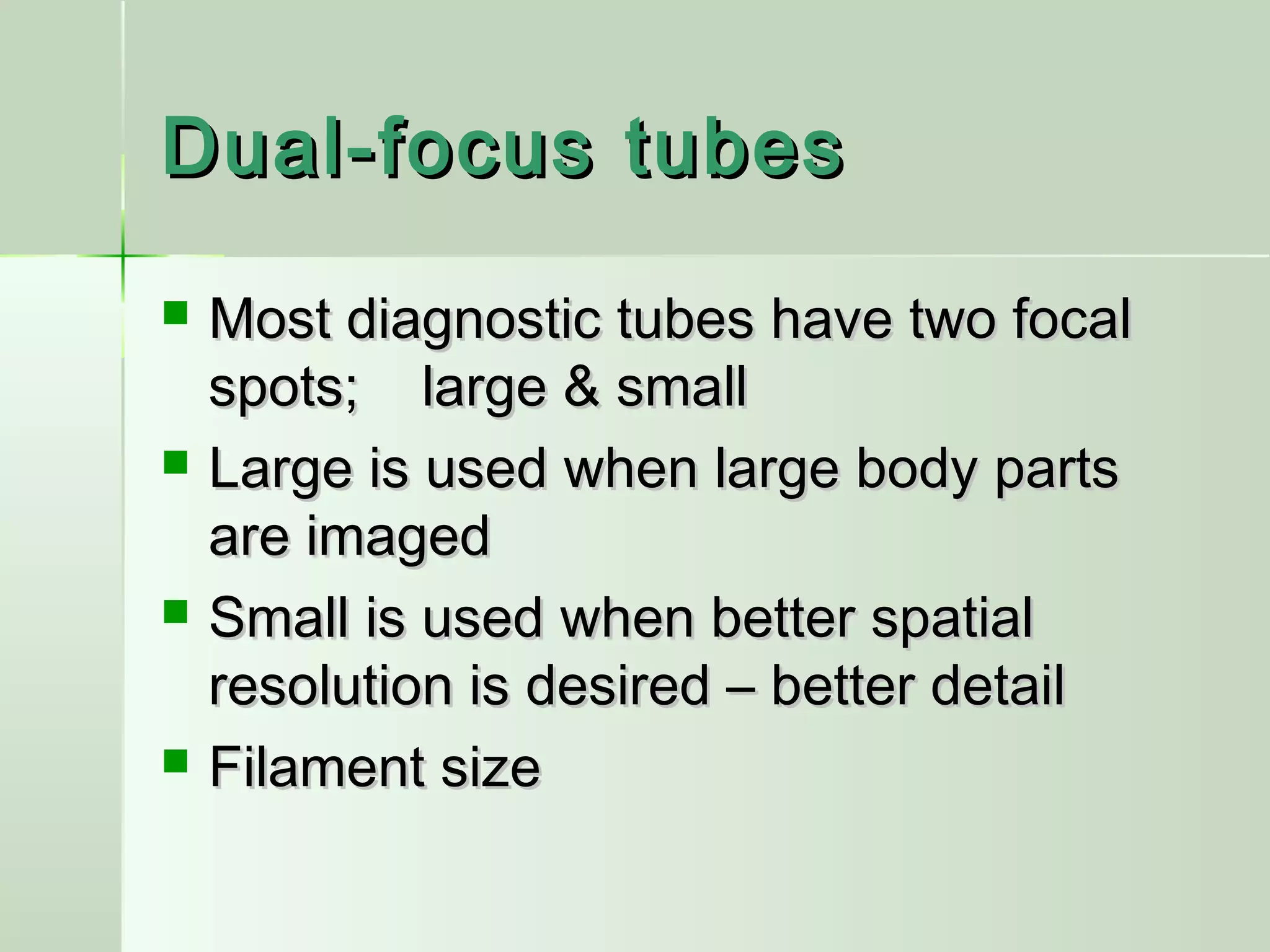 The x ray tube | PPT