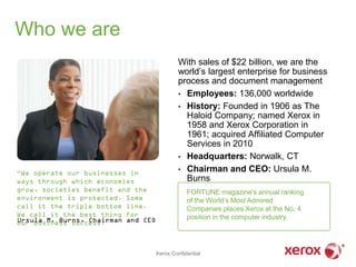 The xerox story april 25 webinar | PPT