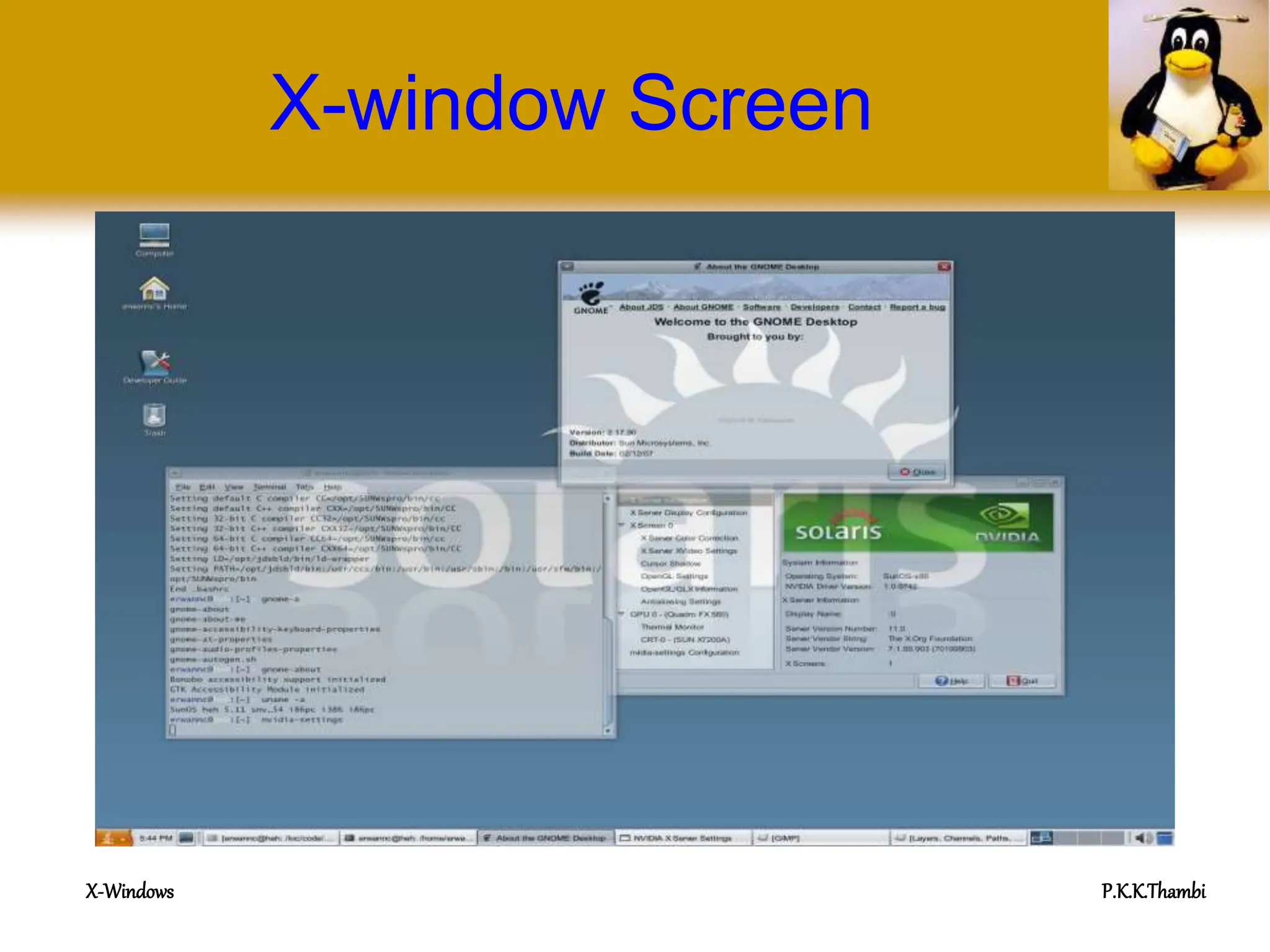 The X Window System Graphical User Interface | PPT