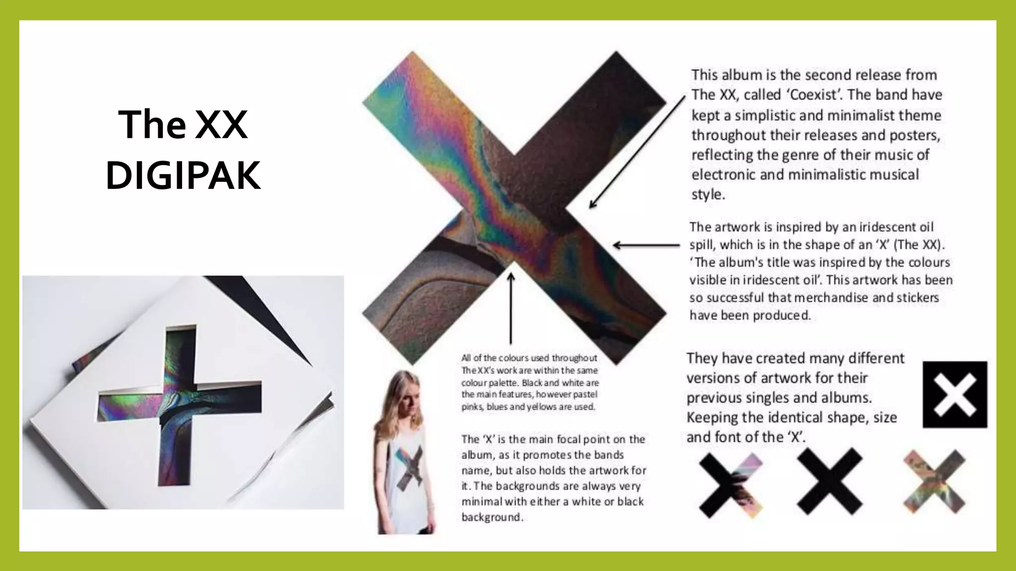 The xx digipak evaluation | PPTX
