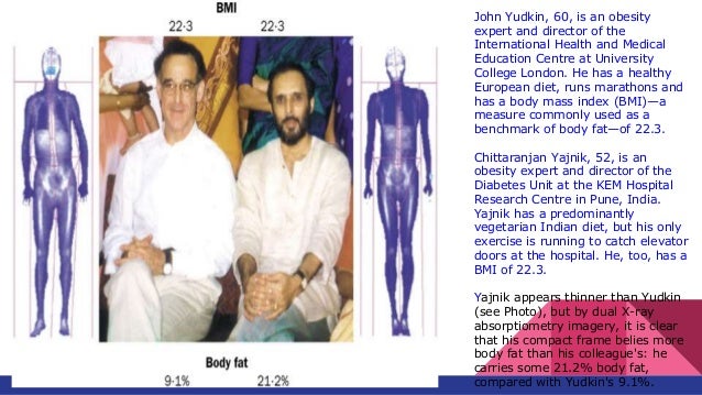 The Y-Y paradox or Thin-fat indian phenotype