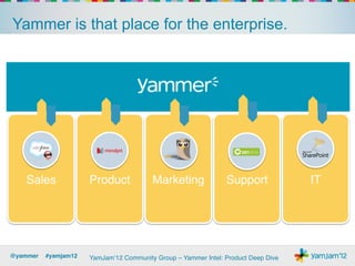 The Yammer Platform Experience | PDF | Business | Business and Finance