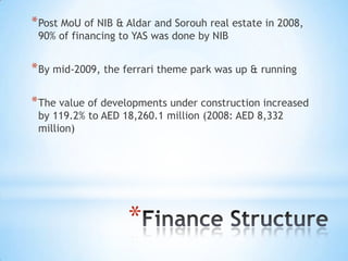 The Yas Island | PPTX