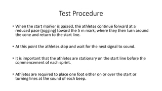 The yo yo intermittent recovery tests | PPTX