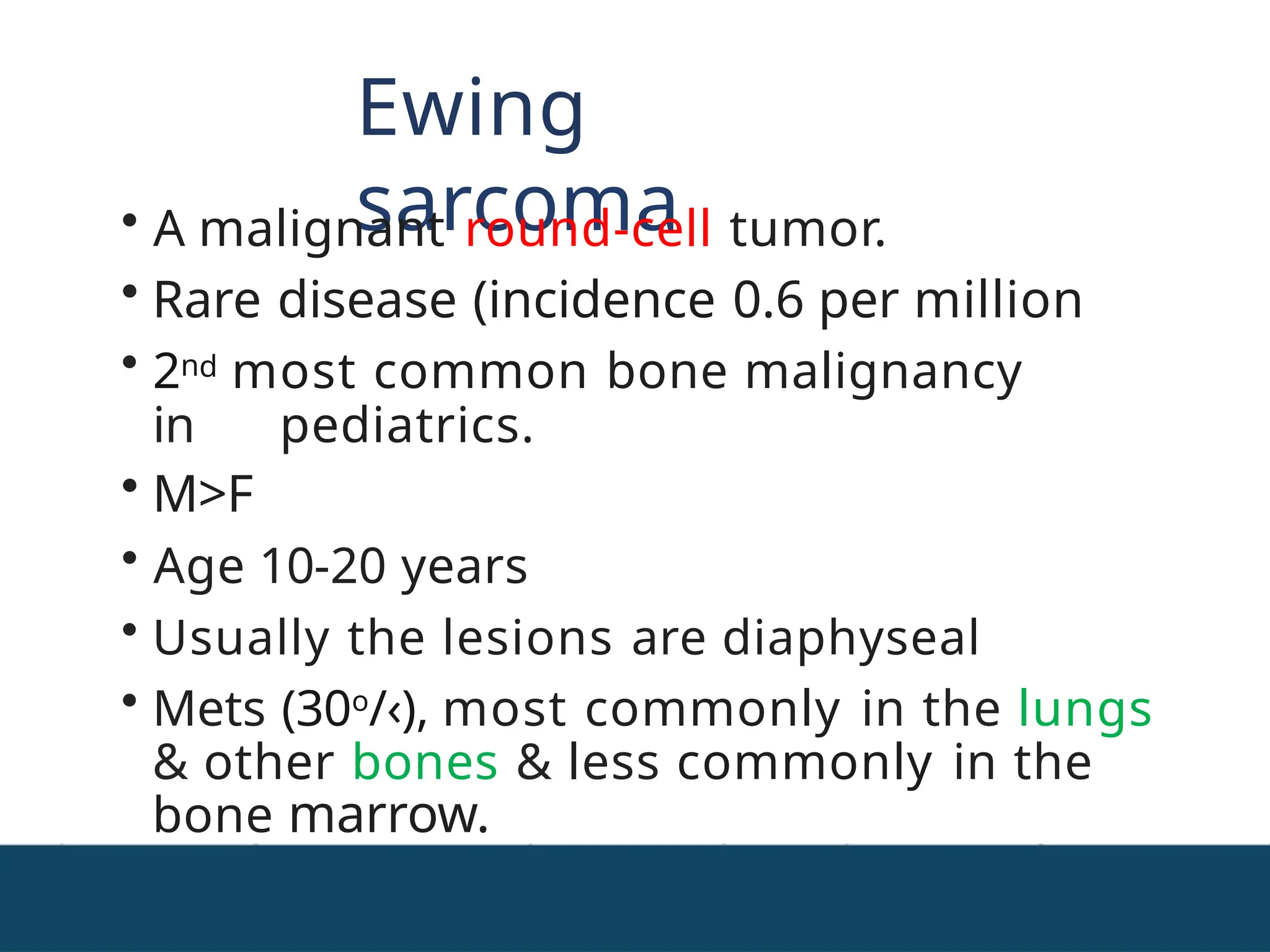 They often occur in areas of rapid bone growth..pptx