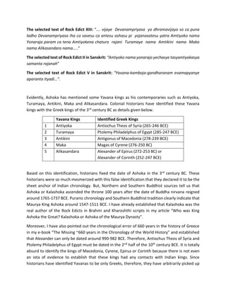 The Yona or Yavana Kings of the time of the Legendary King Ashoka.pdf
